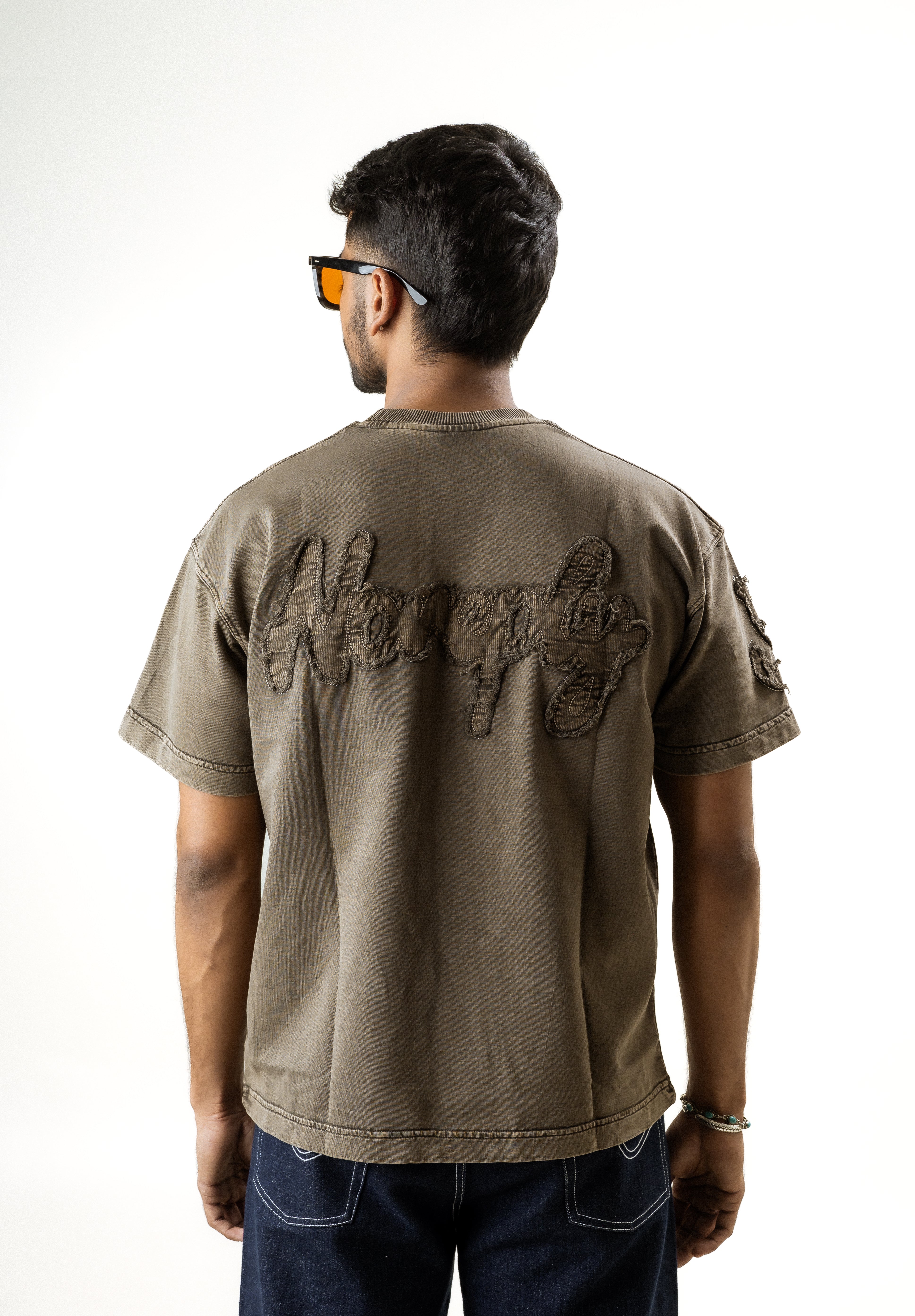 Founder's Tee Washed Brown – NOREPLY